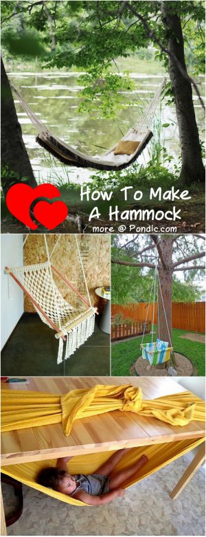 How To Make A Hammock - Pondic